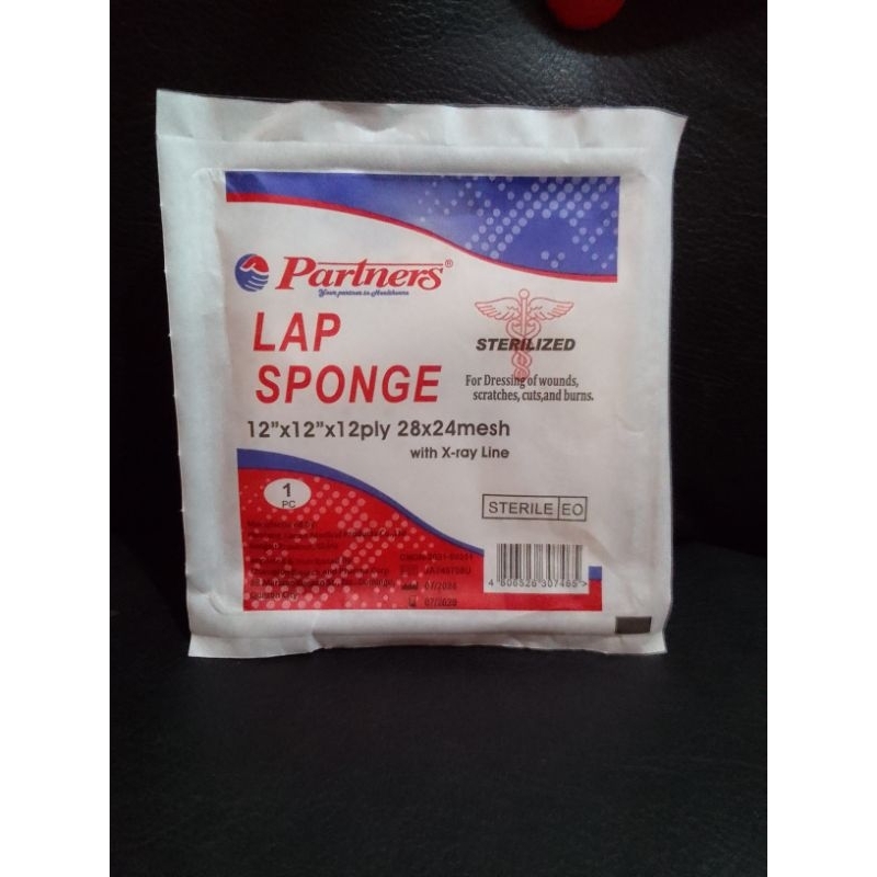Lap sponge 12"×12×12ply, with xray-ray line | Shopee Malaysia
