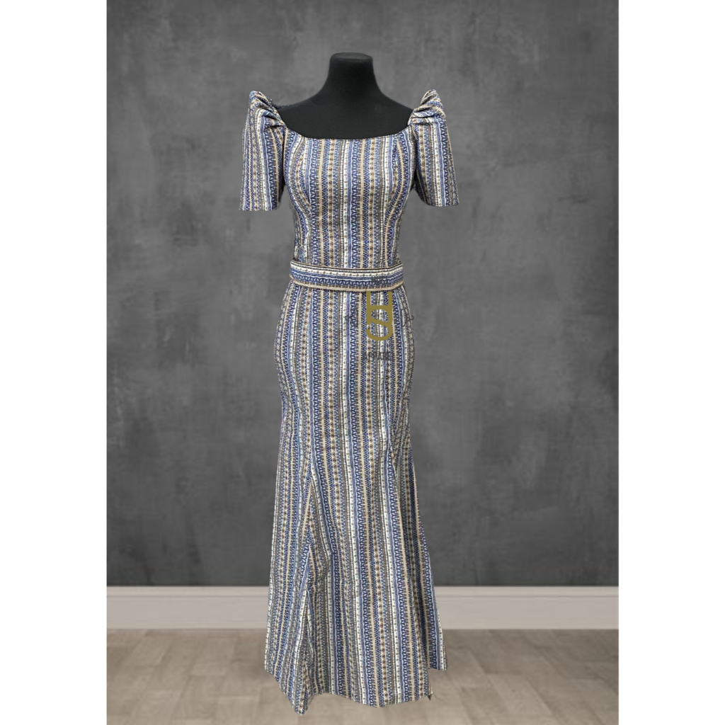 FILIPINIANA SERPENTINA- LIGHT BLUE | Shopee Malaysia
