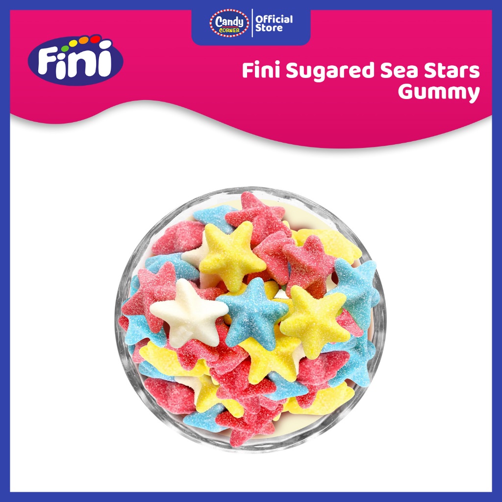 Fini Sugared Sea Stars Gummy | Shopee Malaysia