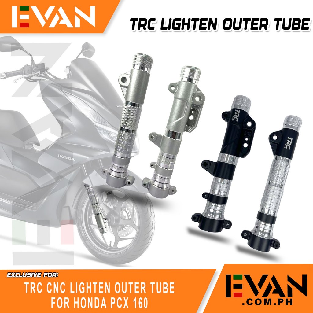 EVAN ph TRC CNC Lighten Outer Tube Shock for Honda PCX 160 Motorcycle ...