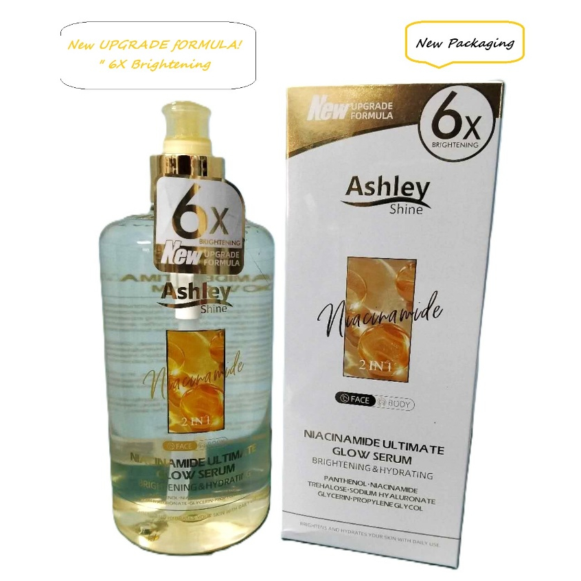 New Upgrade Formula 6x Brightening Ashley Shine Niacinamide Ultimate ...