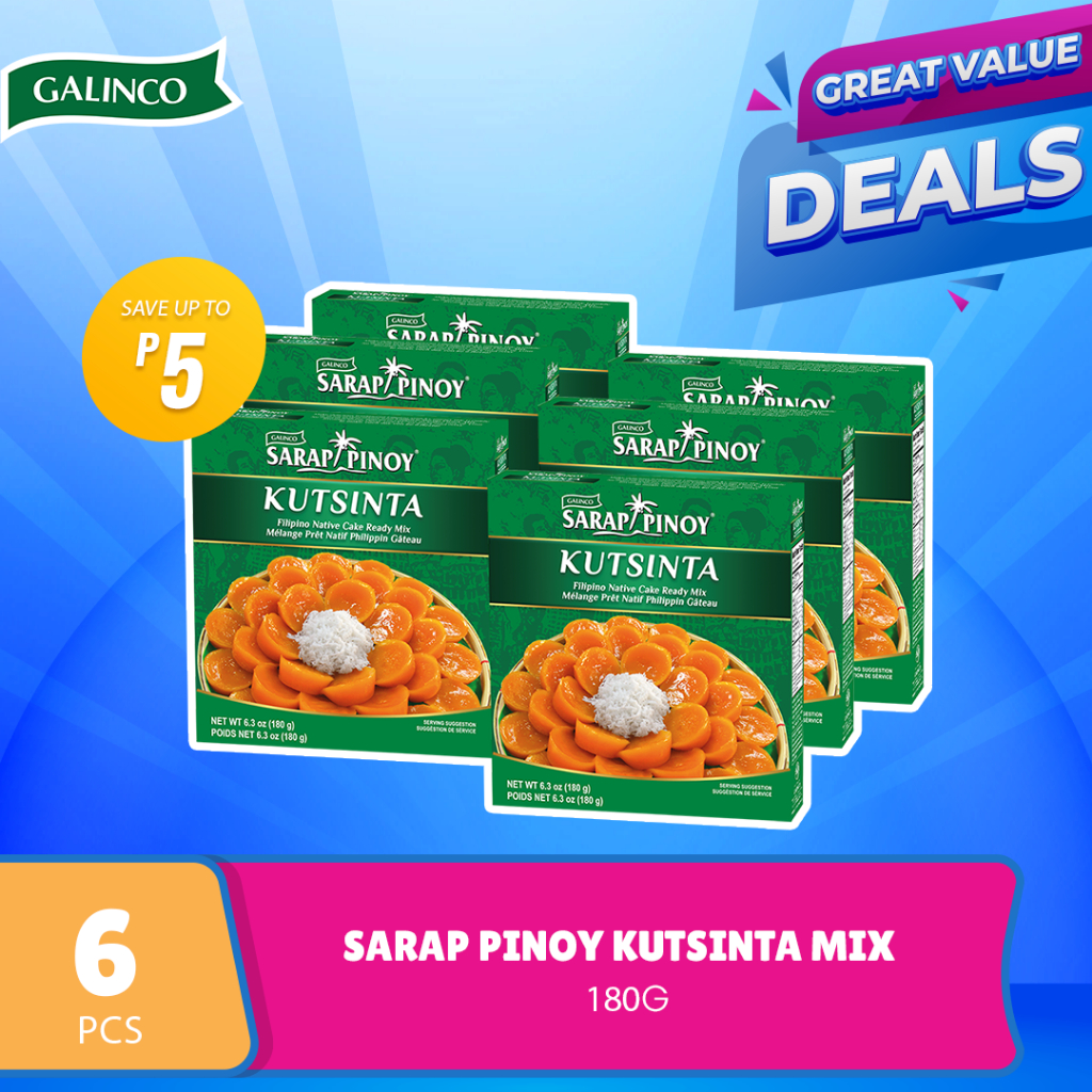 Sarap Pinoy Kutsinta Mix 180g (6 PACKS) | Shopee Malaysia