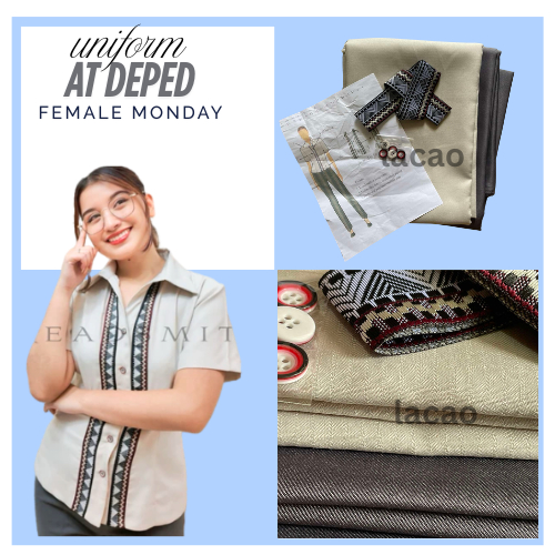 Lf Deped School Uniform Female Teacher Attire form Monday to Thursday ...