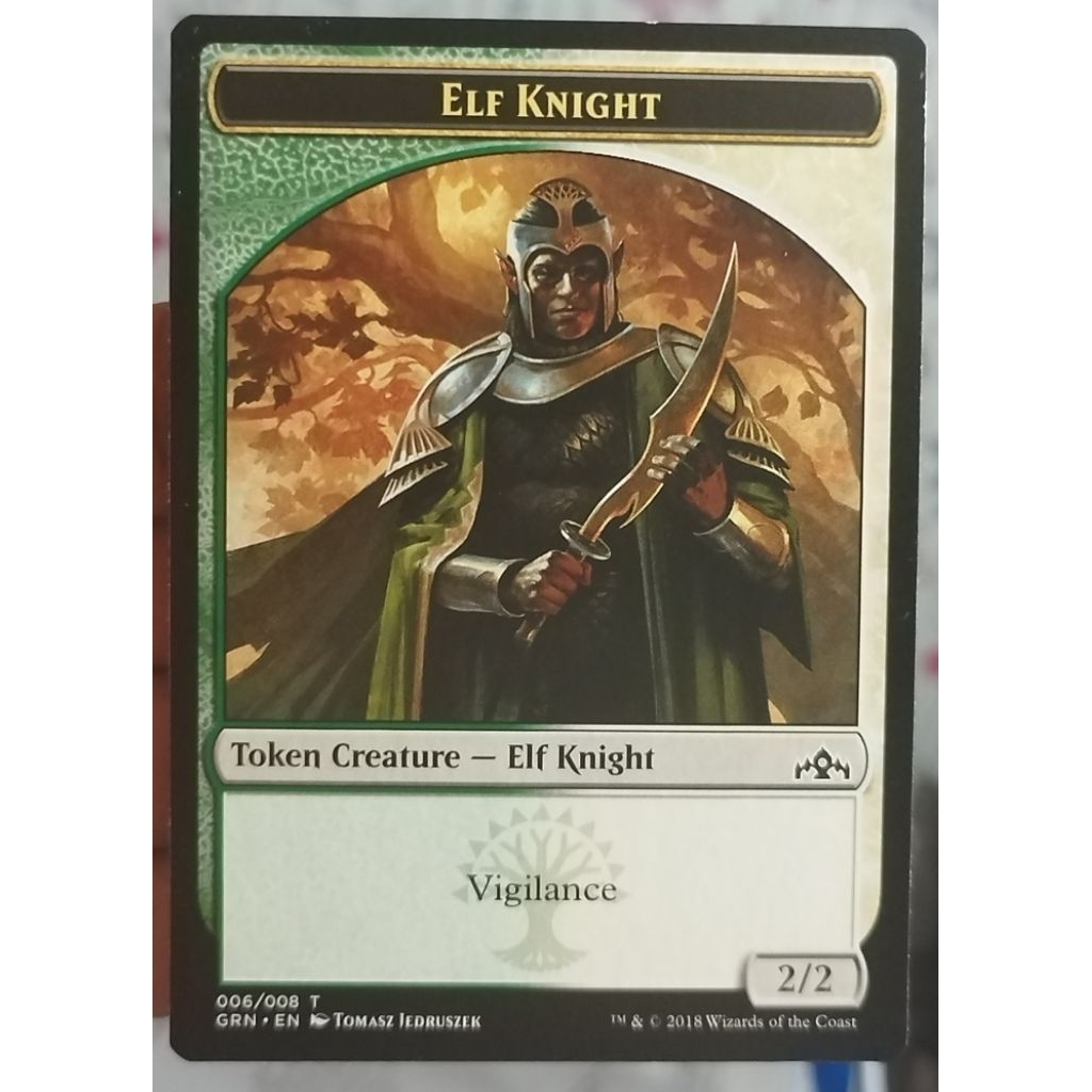 Elf Knight Token (Magic the gathering) | Shopee Malaysia