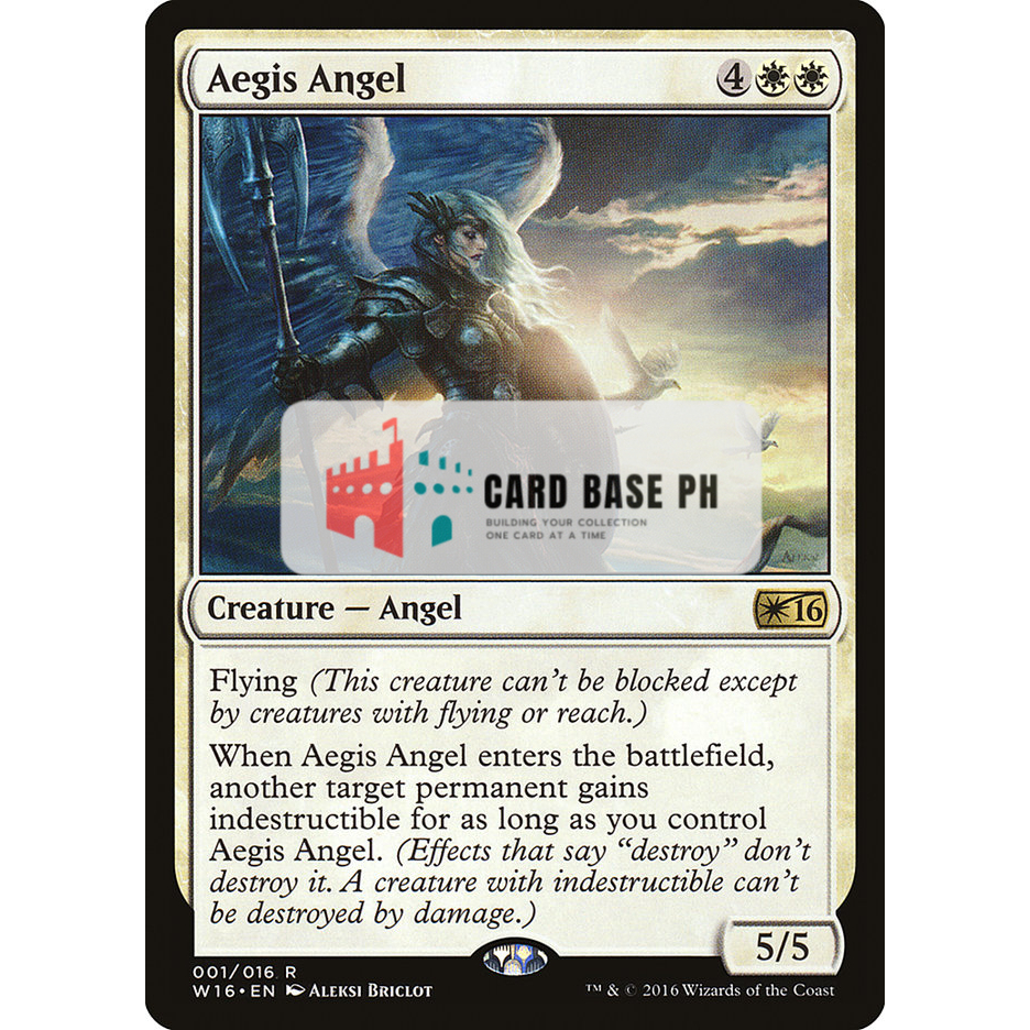 Aegis Angel - Magic the Gathering Trading Card | Shopee Malaysia