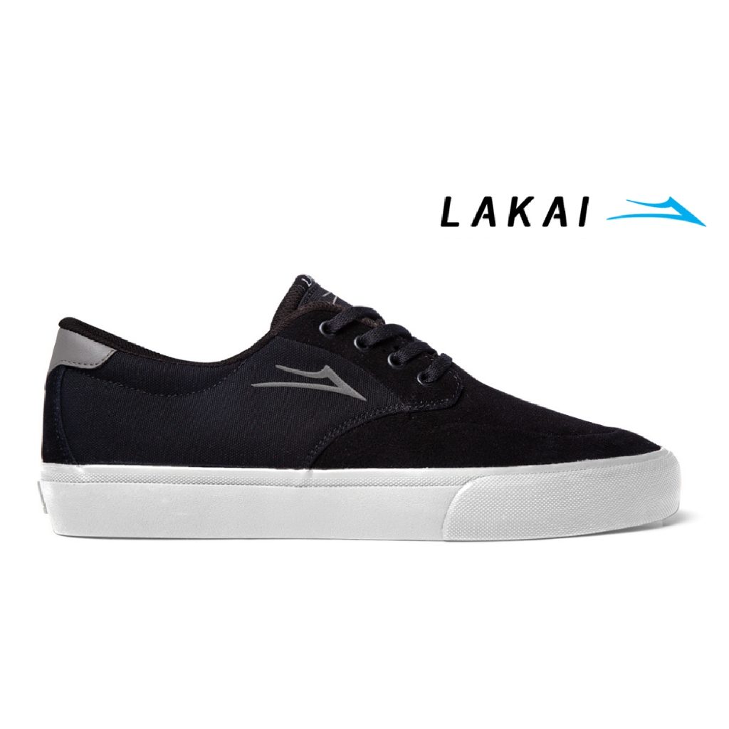Lakai Riley 3 Black/Grey Suede Shoes for Men | Shopee Malaysia
