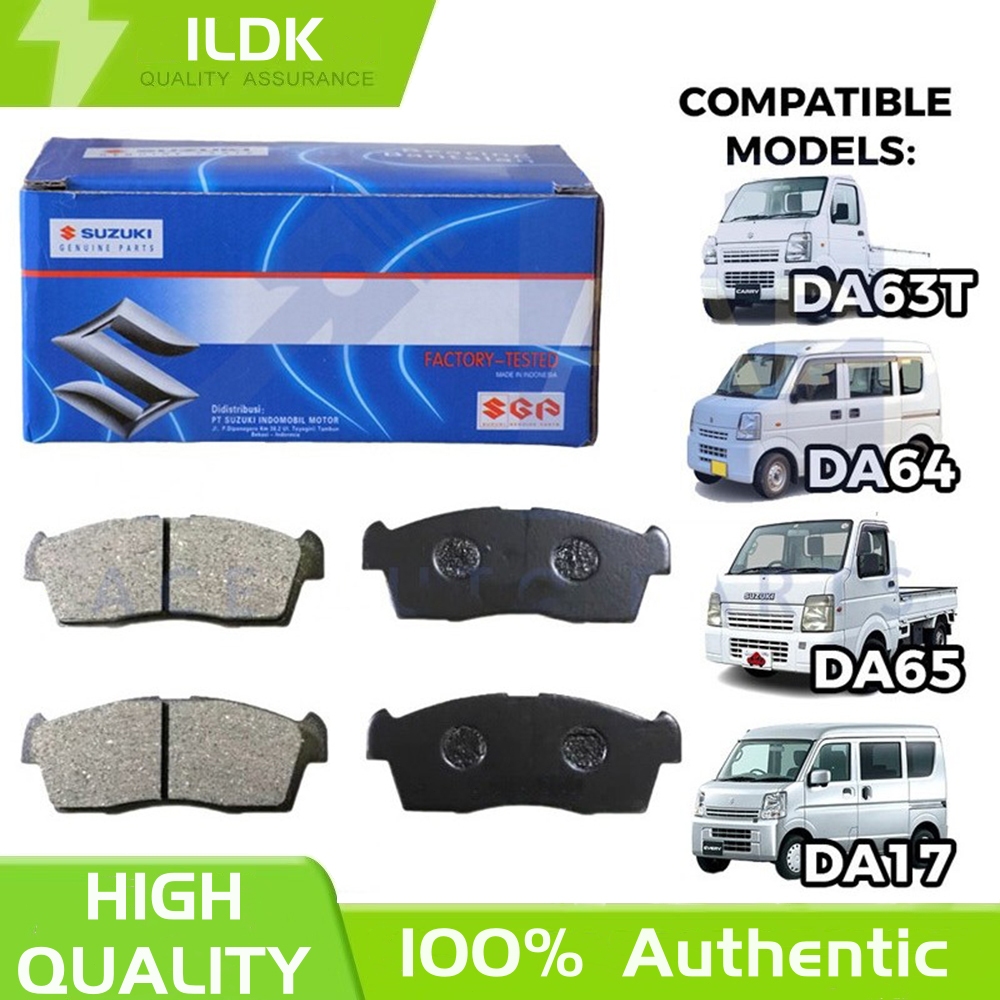 Front Brake Pad Suzuki Transformer DA63T DA64V DA64W DA17V DA17W DA65 DA65T Disc Pad | Shopee ...