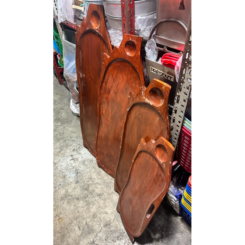 WOODEN LECHON TRAY | SOLID WOOD | Shopee Malaysia