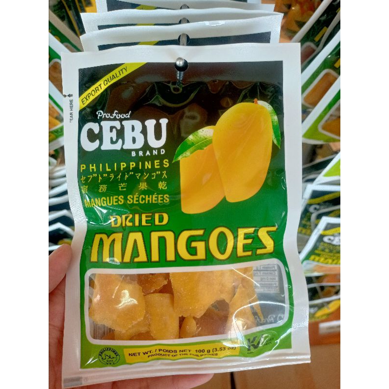 Cebu Dried Mango Slice (100 and 200g) | Shopee Malaysia