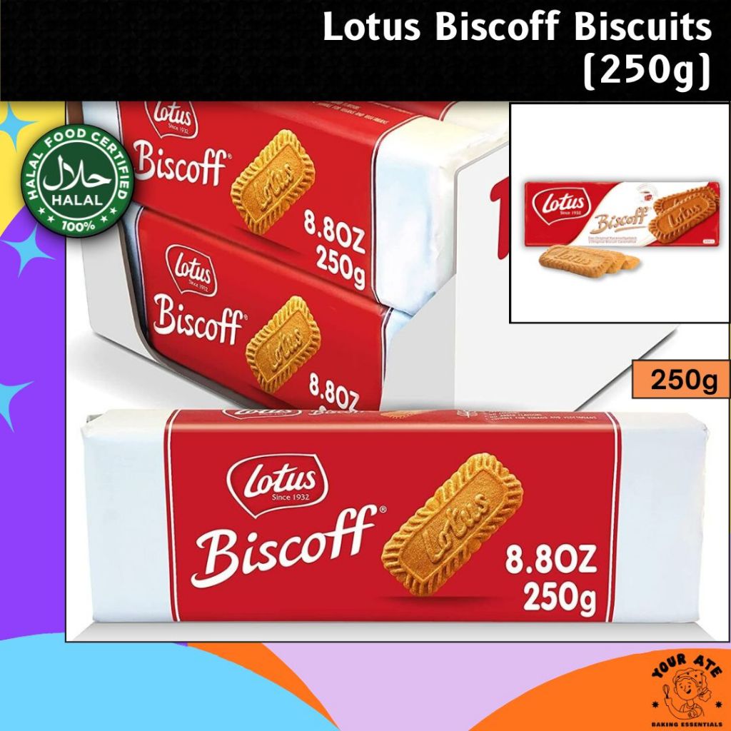 Lotus Biscoff Biscuits (250g) | Shopee Malaysia