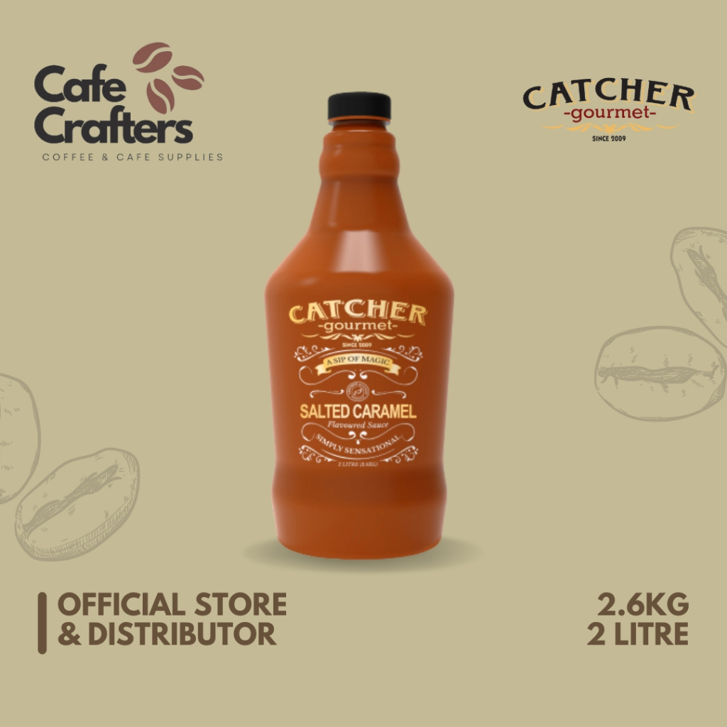 Catcher Gourmet Salted Caramel Flavoured Sauce 2L (2.6KG) | Shopee Malaysia