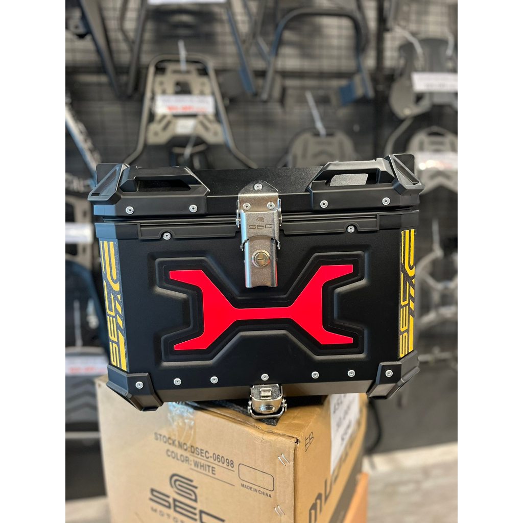 SEC 45L LIGHT ALLOY TOP BOX (LED BOX) | Shopee Malaysia