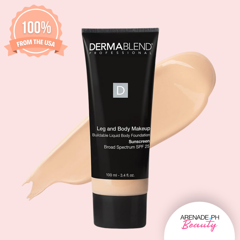 Dermablend Professional Buildable Liquid Body Foundation SPF 25 100 mL ...