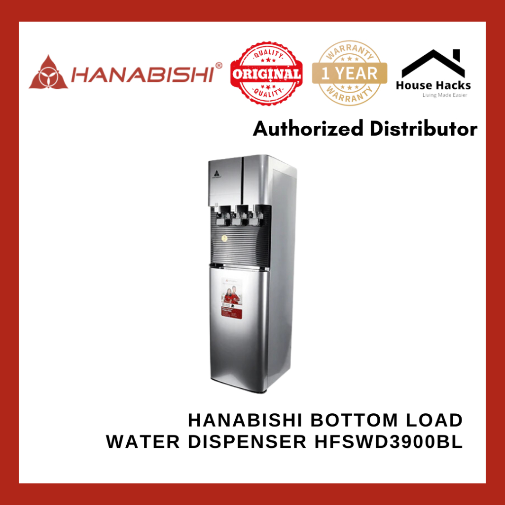 Hanabishi Bottom Load Water Dispenser HFSWD3900BL (House Hacks ...