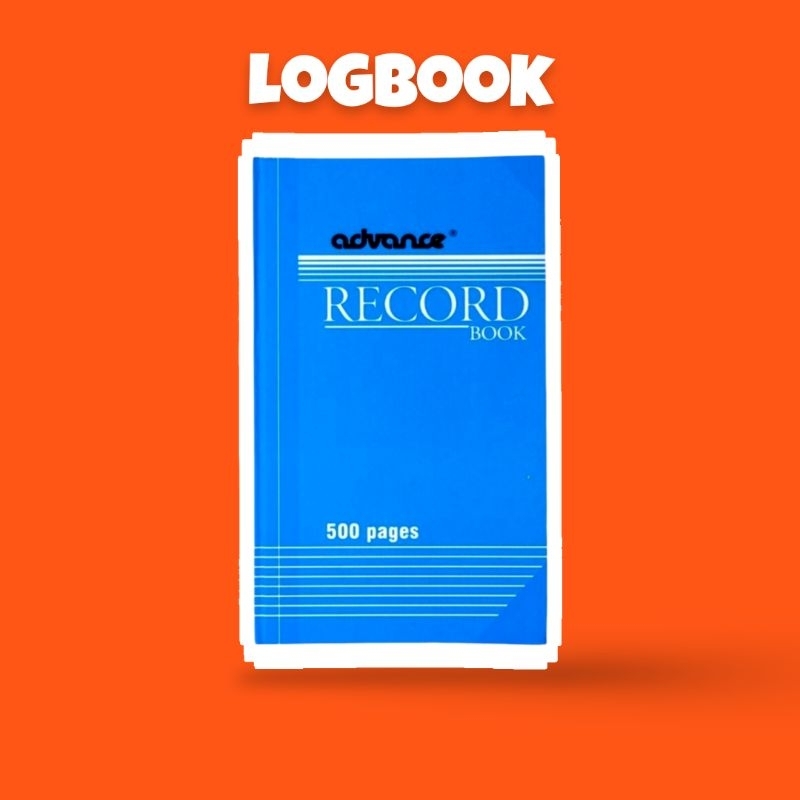 Advance Record Logbook 150 to 500 Pages Business School Office Supply ...