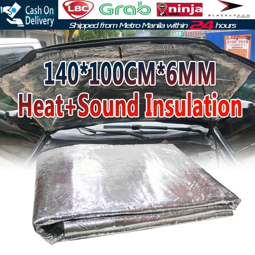 Car Heat Insulation Pad Bonnet Pad Engine Car Soundproof Deadener ...