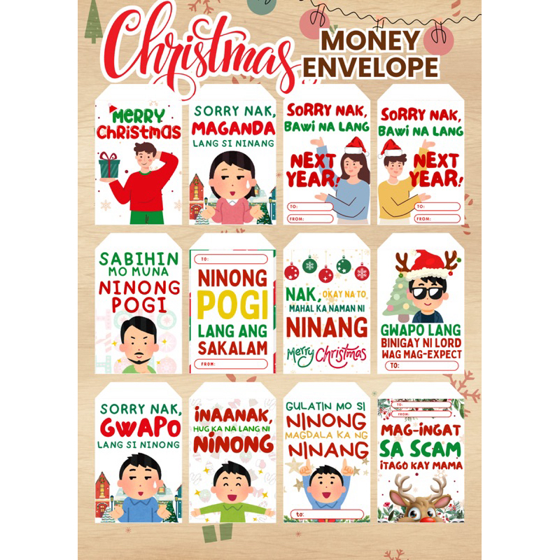 25 Designs NEW WITTY Money Envelope Ampao | Shopee Malaysia