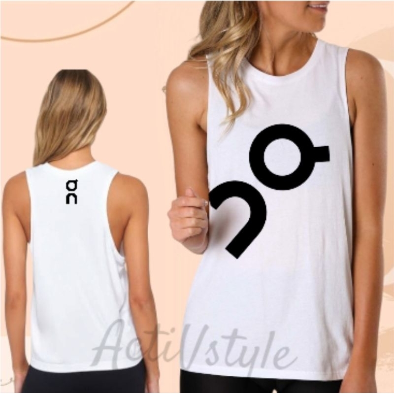 ON cloud singlet, muscle tee for women ON Cloud inspired. | Shopee Malaysia