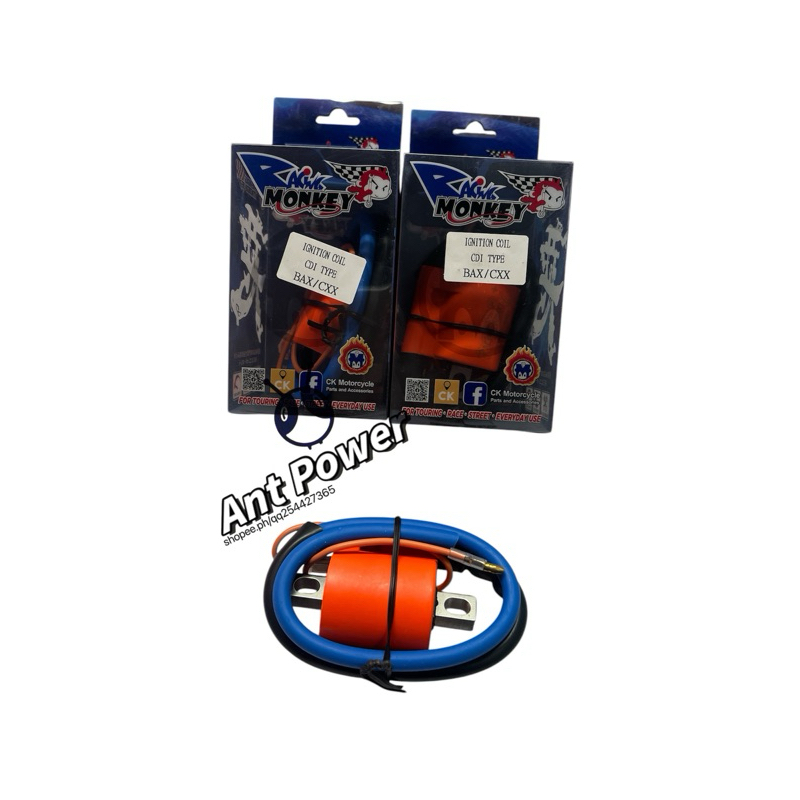 RACING MONKEY IGNITION COIL UNIVERSAL CARB / FI | Shopee Malaysia