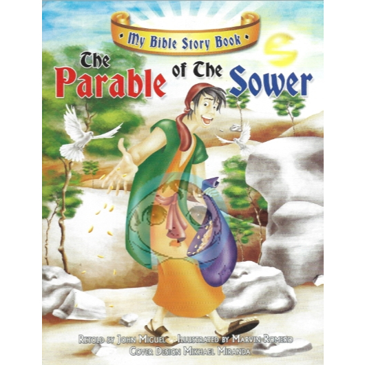 Bible Story Book / Coloring Book English (The Parable of the Sower ...