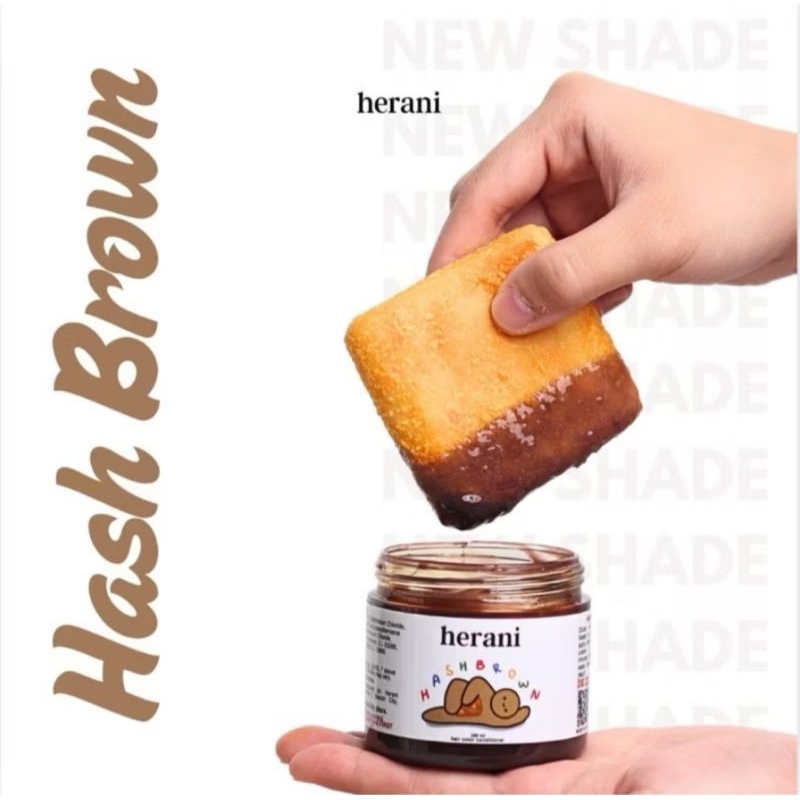 HERANI Hash Brown (150ml) Authentic Hair Color Semi Permanent Dye w and ...