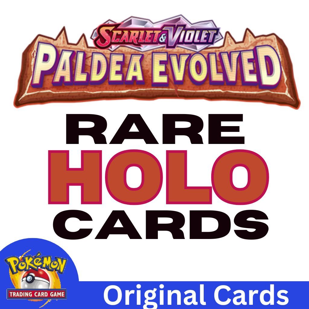 Holo - Paldea Evolved - Pokemon Card - Scarlet & Violet - Playable ...