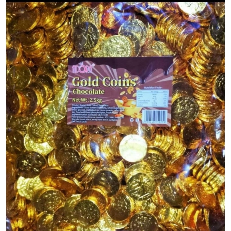 Golden Coins in Pack 250g 500g 1kg | Shopee Malaysia