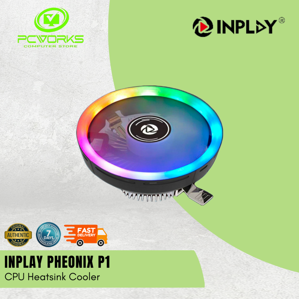 INPLAY Pheonix P1 | CPU Heatsink Cooler | Shopee Malaysia