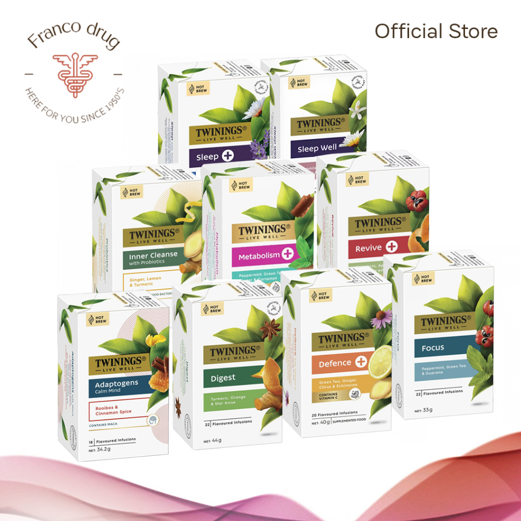 Twinings Assorted Tea Livewell Hot Brew Tea - Delicious Beverage ...