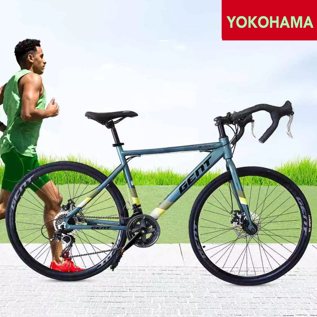 Yokohama Japan Gent 700c Mountain Road Bike Fixie Bike Aluminum Alloy ...
