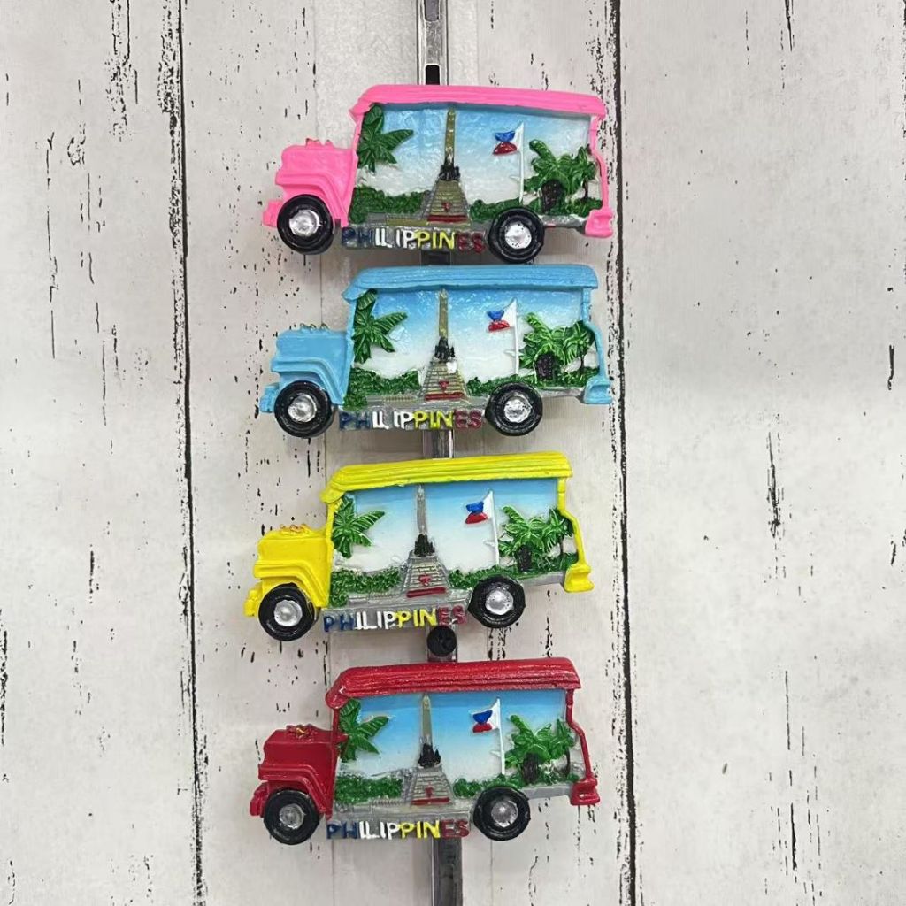 Philippine Jeep souvenir fridge magnet come with magnets that can be ...