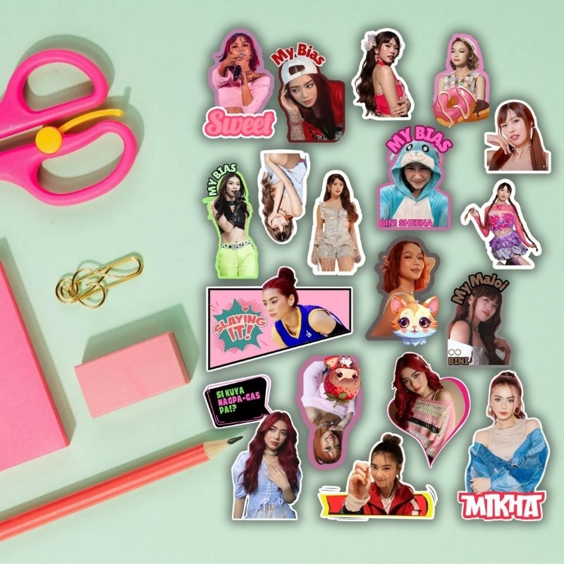 18 Bini stickers Waterproof Scratchproof Bloom Fans Laptop Tumbler ...