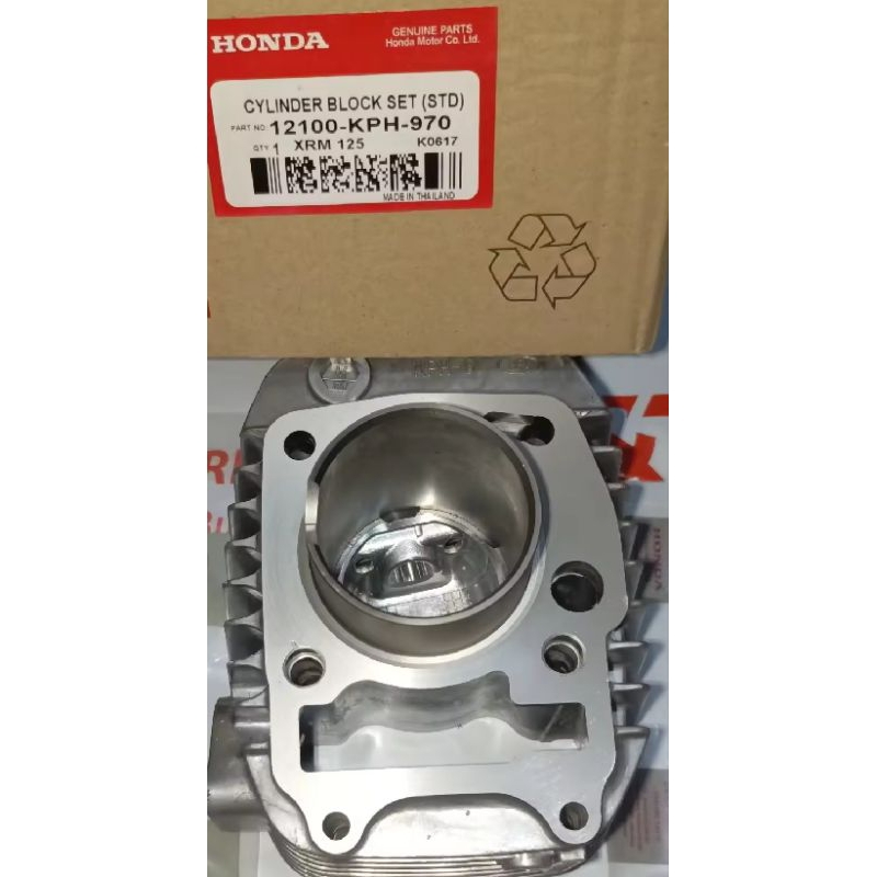 Honda Cylinder block set for (Wave 125/ XRM 125 carb | Shopee Malaysia