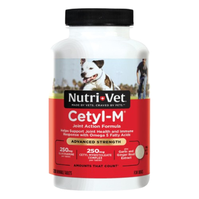 Nutri-Vet Cetyl-M Joint Action Formula 120 chew 250mg | Shopee Malaysia