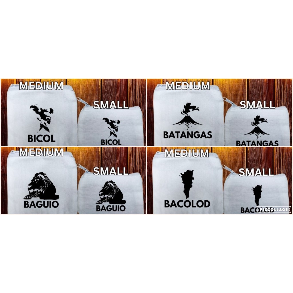 NEW STYLE COIN PURSE LOCAL CUSTOMIZED DESIGN (BACOLOD, BAGUIO, BATANGAS ...