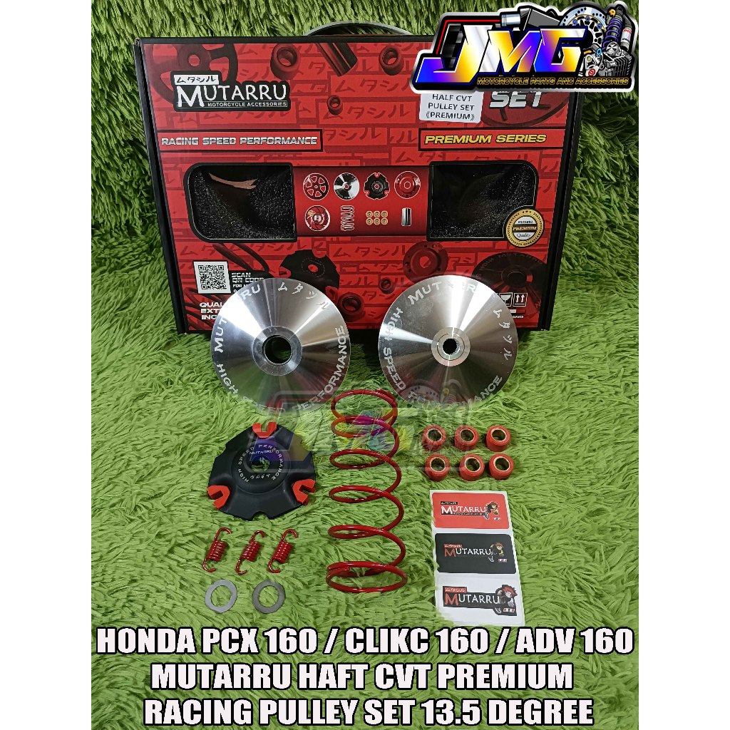 HONDA PCX 160 / ADV 160 / CLICK 160 MUTARRU PREMIUM RACING PULLEY SET ...