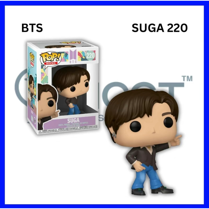 AICGT BTS Bangtan Boys Pop Mart Collectible figure With Acrylic Box ...