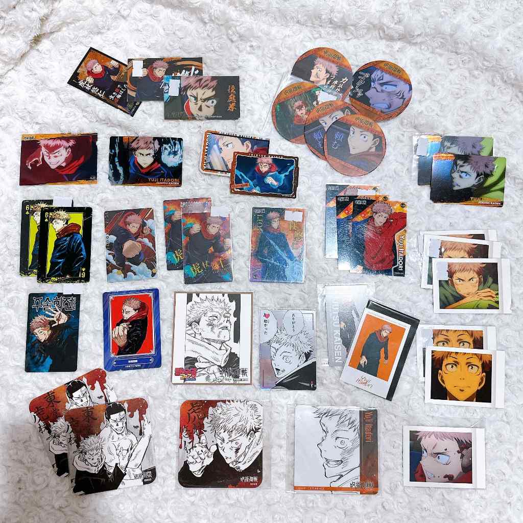 OFFICIAL Jujutsu Kaisen JJK Merch Card Coaster Sticker Postcard Photo ...