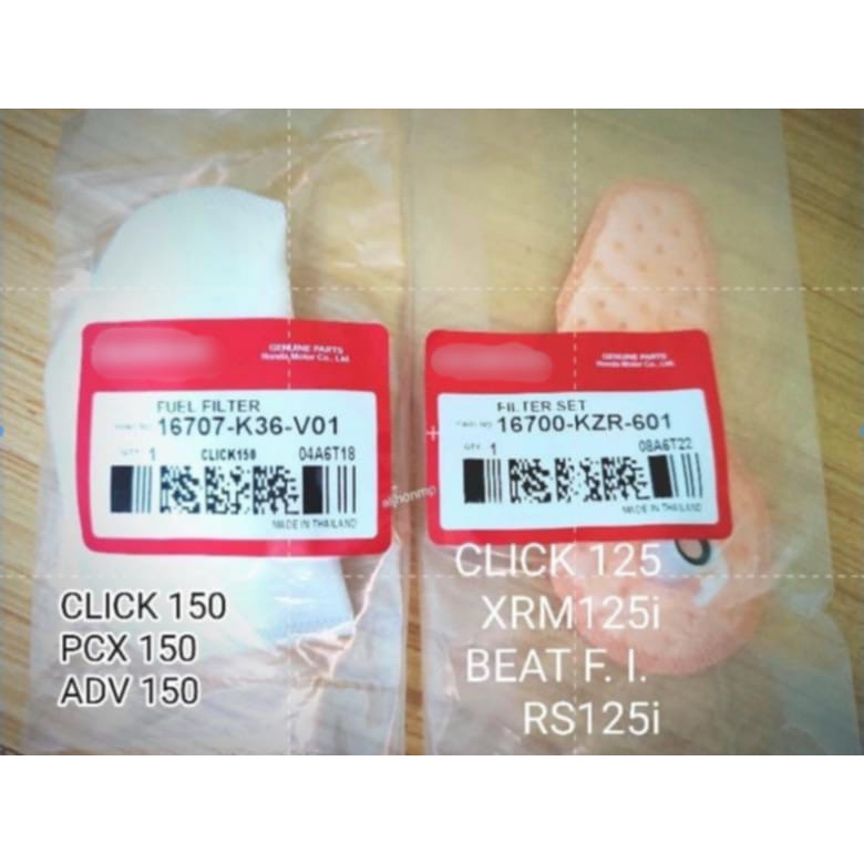 Honda Fuel Filter Click 125/ 150 / 160 PCX ADV XRM125i RS125i BEAT Fi ...