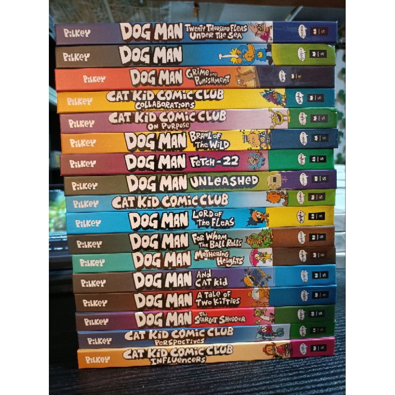 DOG MAN BOOK SERIES by DAV PILKEY (HARDCOVER) | Shopee Malaysia