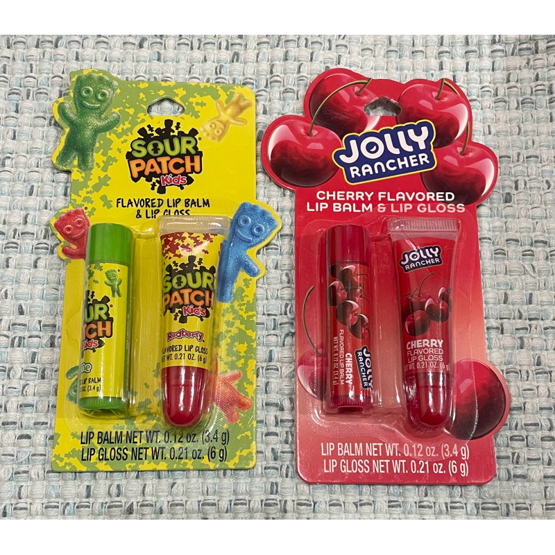 Lip Balm & Lip Gloss Set (Sour Patch/Jolly Rancher) | Shopee Malaysia