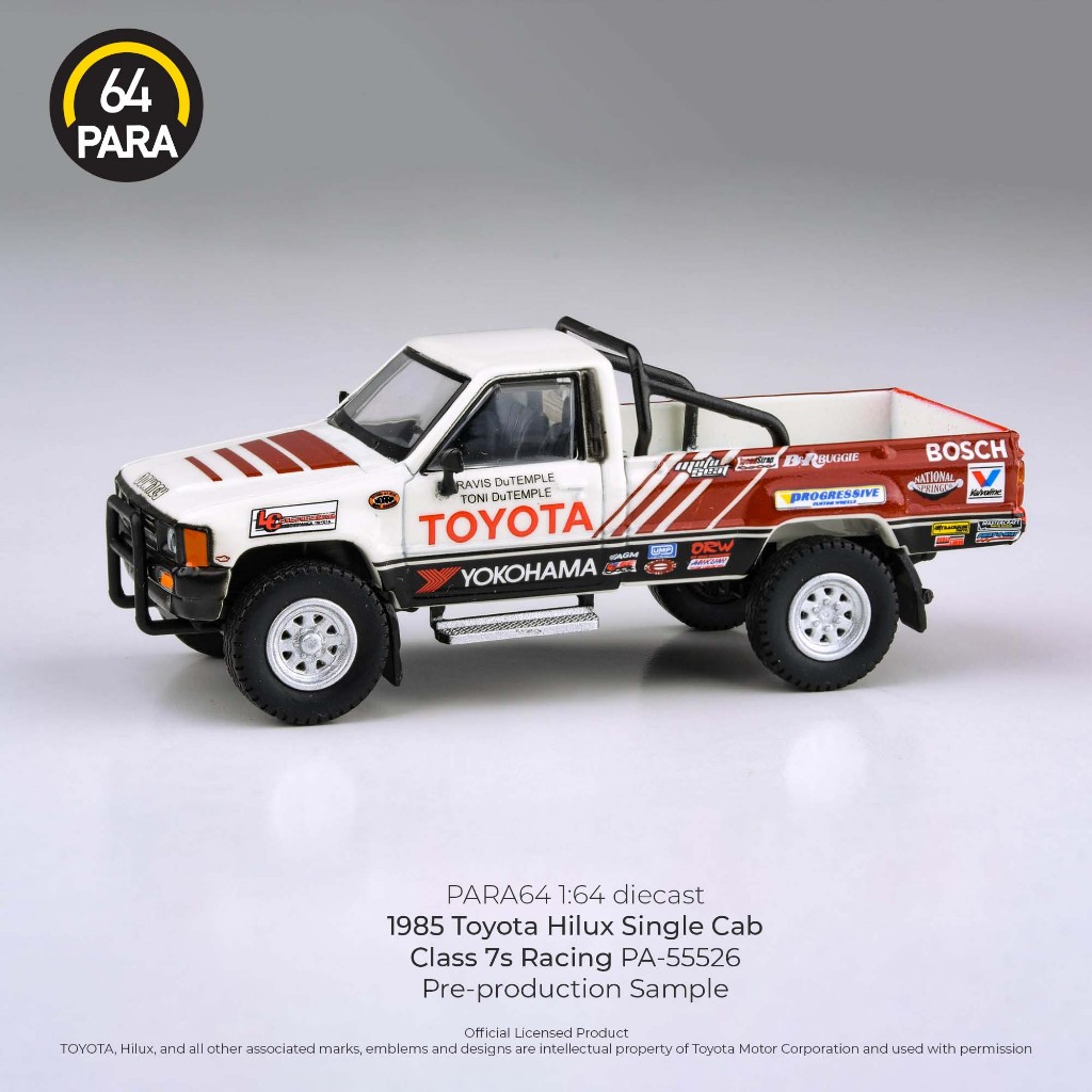 Para64 1/64 1985 Toyota Hilux Single Cab Class 7S Racing PA55526 ...