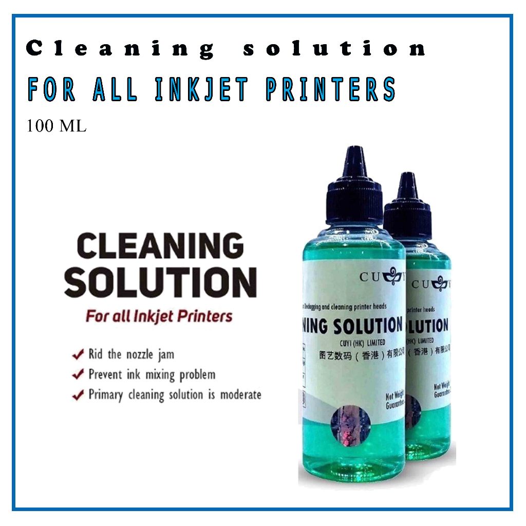 Cleaning Solution 100 ml Printhead Cleaner | Shopee Malaysia