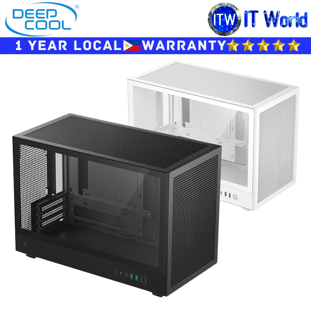 Itw | Deepcool Computer PC Case CH260 High Airflow microATX Compact ...