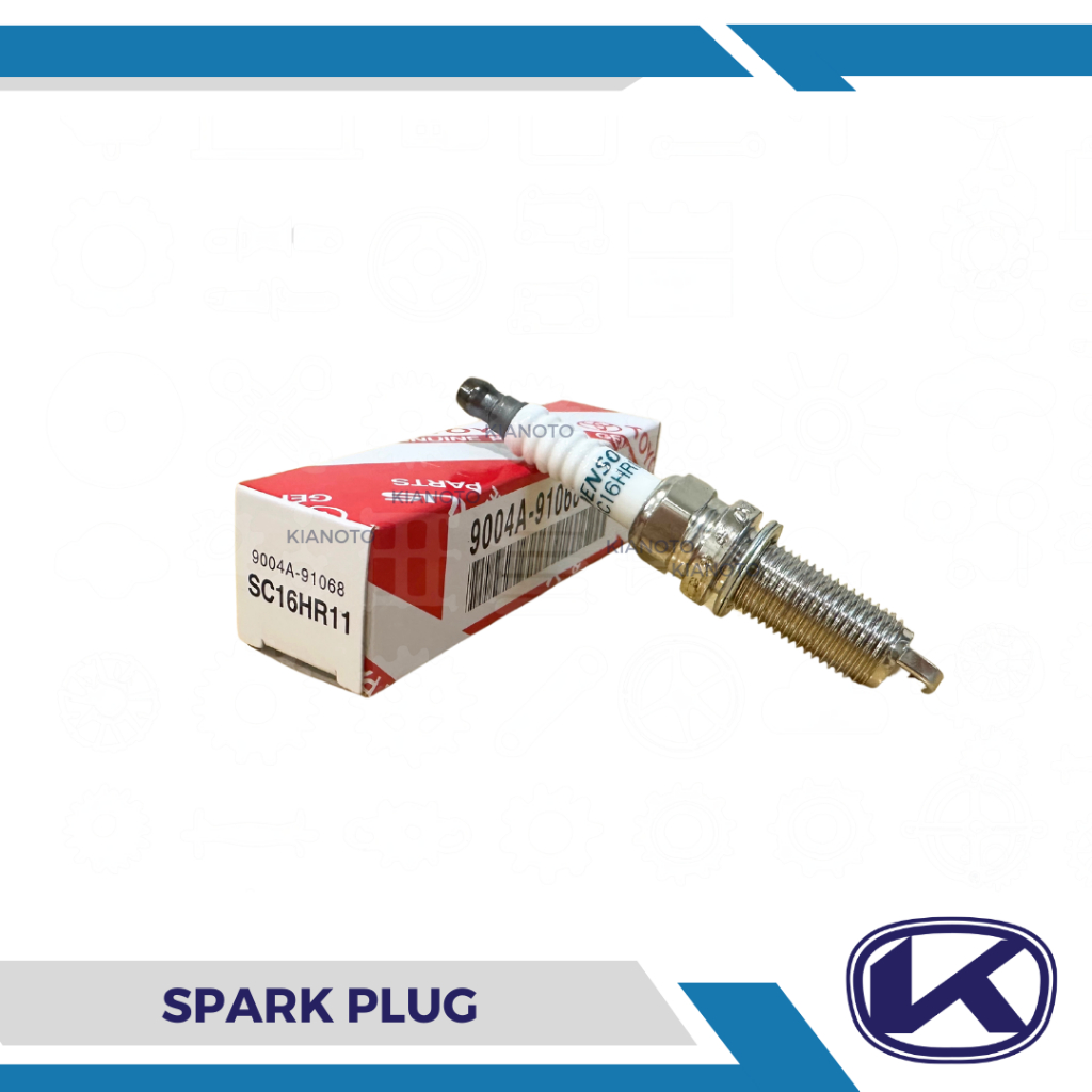 Iridium Spark Plug SC16HR11 9004A-91068 for Vios Superman/ Dual VVTi ...