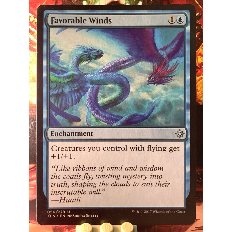 MAGIC: The Gathering - Favorable Winds (Ixalan) | Shopee Malaysia