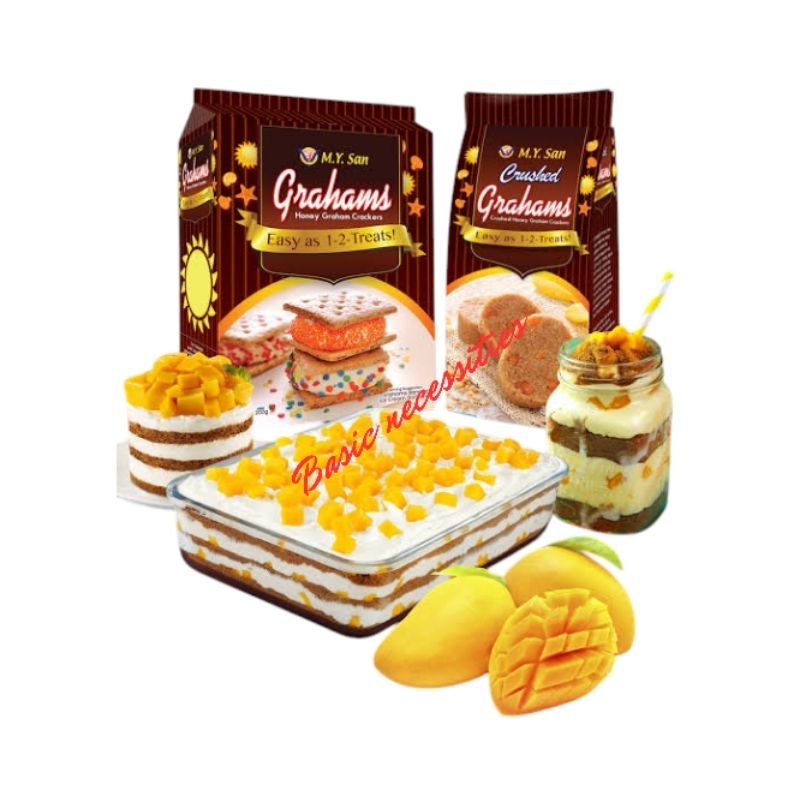 M.Y. SAN GRAHAM CRUSHED Honey Crackers 200g Biskut Crackers | Shopee ...