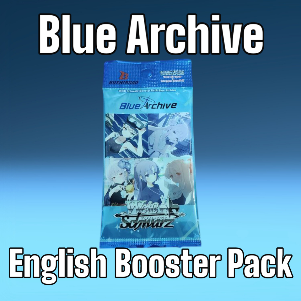Blue Archive Weiss Schwarz English Edition Trading Card Game Booster ...