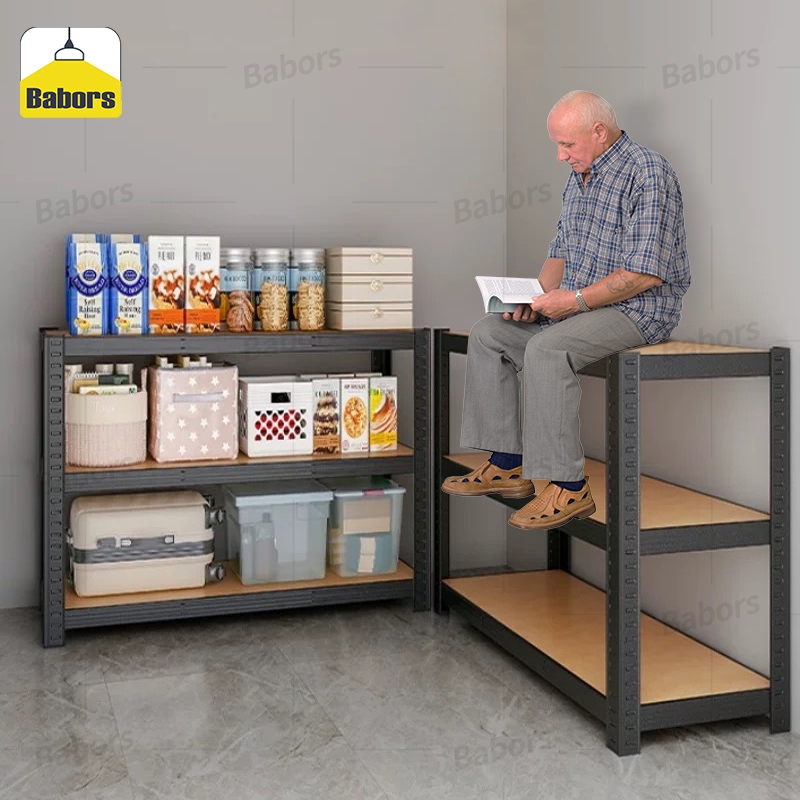 Metal rack organizer layer steel rack shelves heavy duty storage rack ...