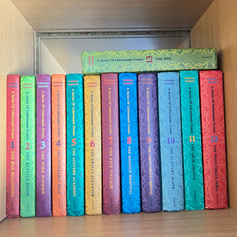 A Series of Unfortunate Events by Lemony Snicket (Preloved) | Shopee ...